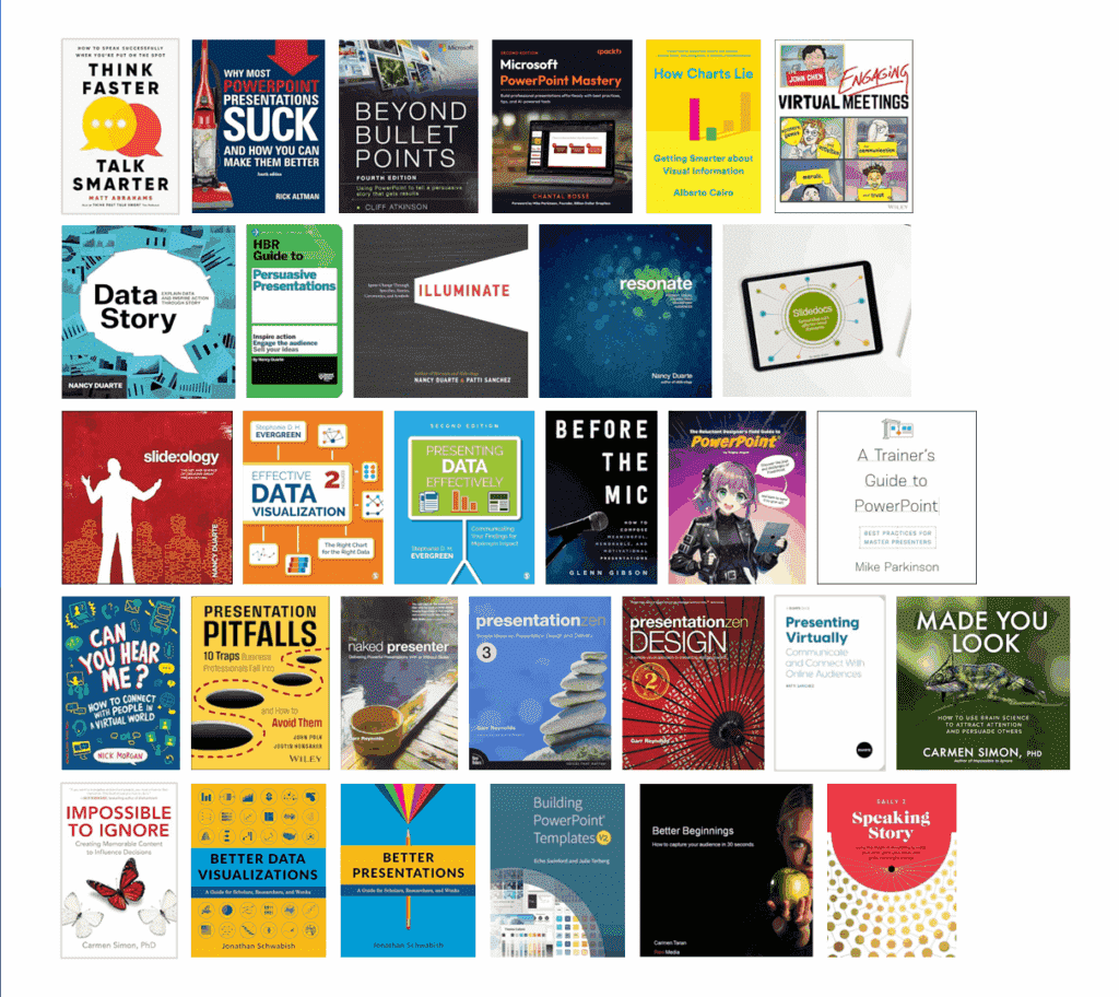 Our Recommended Books & Courses - Presentation Guild